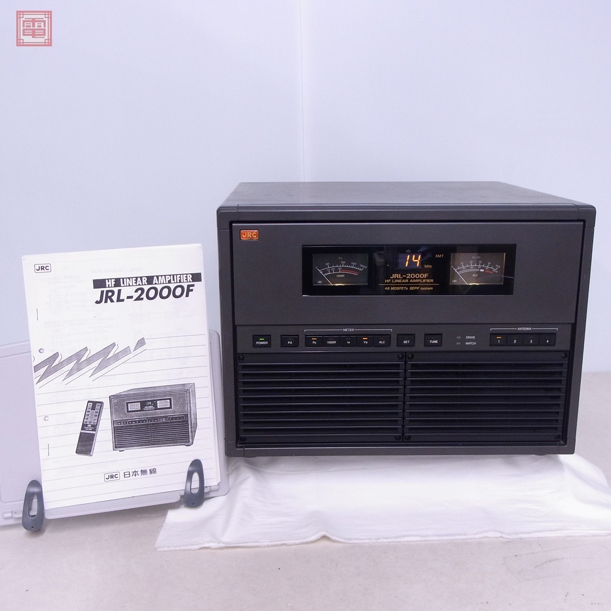 【目立った傷や汚れなし】JRC 日本無線 JRL-2000F 1kW改造済 HF帯 リニアアンプ AC200V仕様【80 の落札情報詳細| ヤフオク落札価格情報 オークフリー