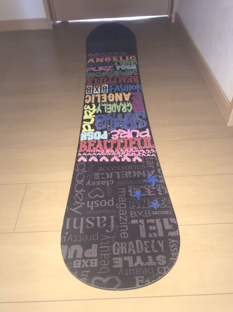 【やや傷や汚れあり】★ハンドメイド・イン・ジャパン USED BXB SNOWBOARD (HANDMADE IN JAPAN)16/17 ESSENCE 140 BLUEMORIS の落札 ...