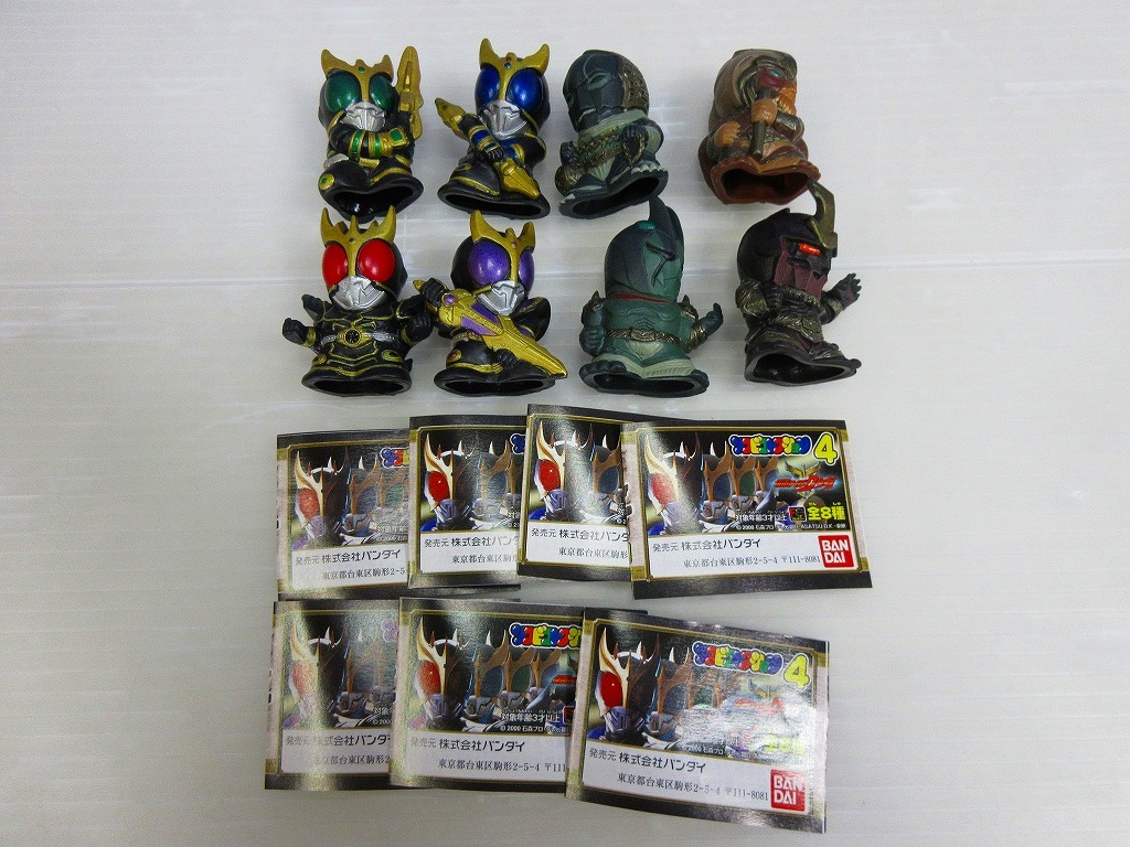 【未使用】A36 バンダイ 仮面ライダークウガ ソフビコレクション4 全8種 ガシャポン 未使用の落札情報詳細 - Yahoo!オークション落札価格検索 オークフリー