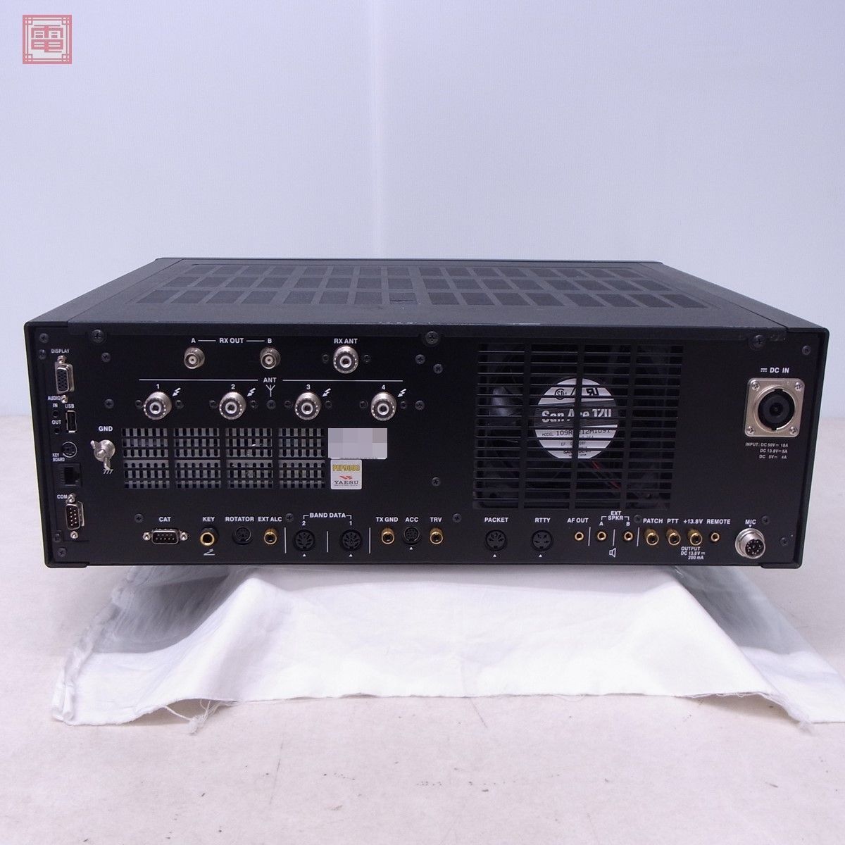 【目立った傷や汚れなし】美品 ヤエス 八重洲 FTDX9000MP Contest コンテスト HF帯/50MHz 200W + FPS ...