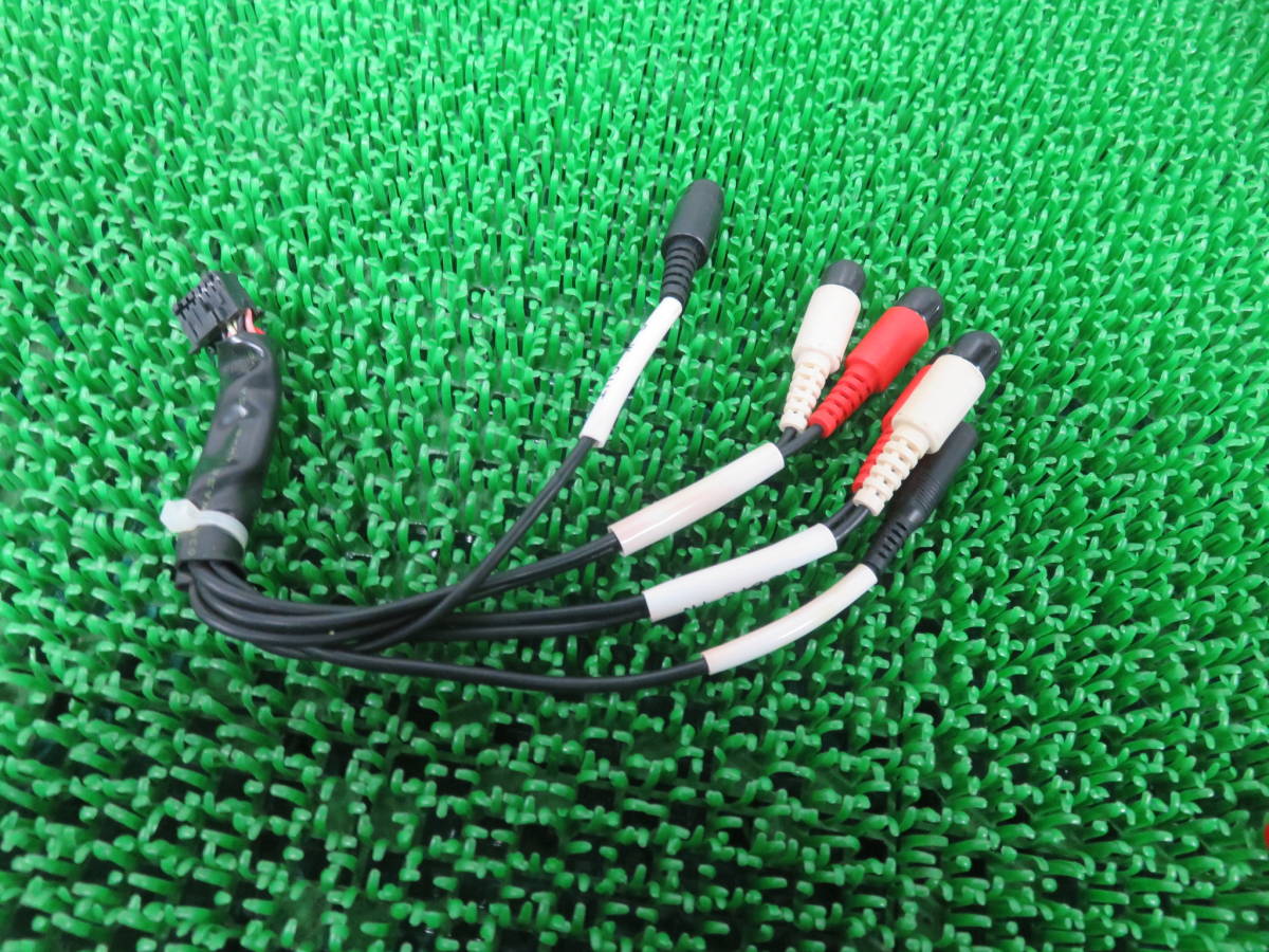 【傷や汚れあり】E802/パナソニックナビ用/14P/RCA入出力ケーブル/配線/HW830D/HW850D/CN-HW800D HW880D HW1000D/ハンズフリー マイク/接続 ...