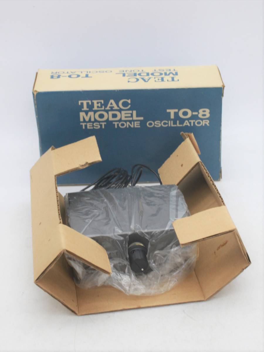 【未使用に近い】★未使用保管品 TEAC TEST TONE OSCILLATOR TO-8 オシレーター★の落札情報詳細 - ヤフオク落札 ...