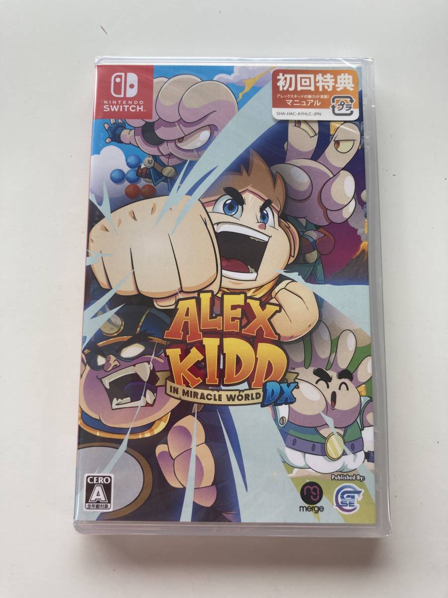 【未使用】NiNTENDO SWITCH 『Alex Kidd in Miracle World DX 初回特典 』 ＊未開封＊ の落札情報 ...