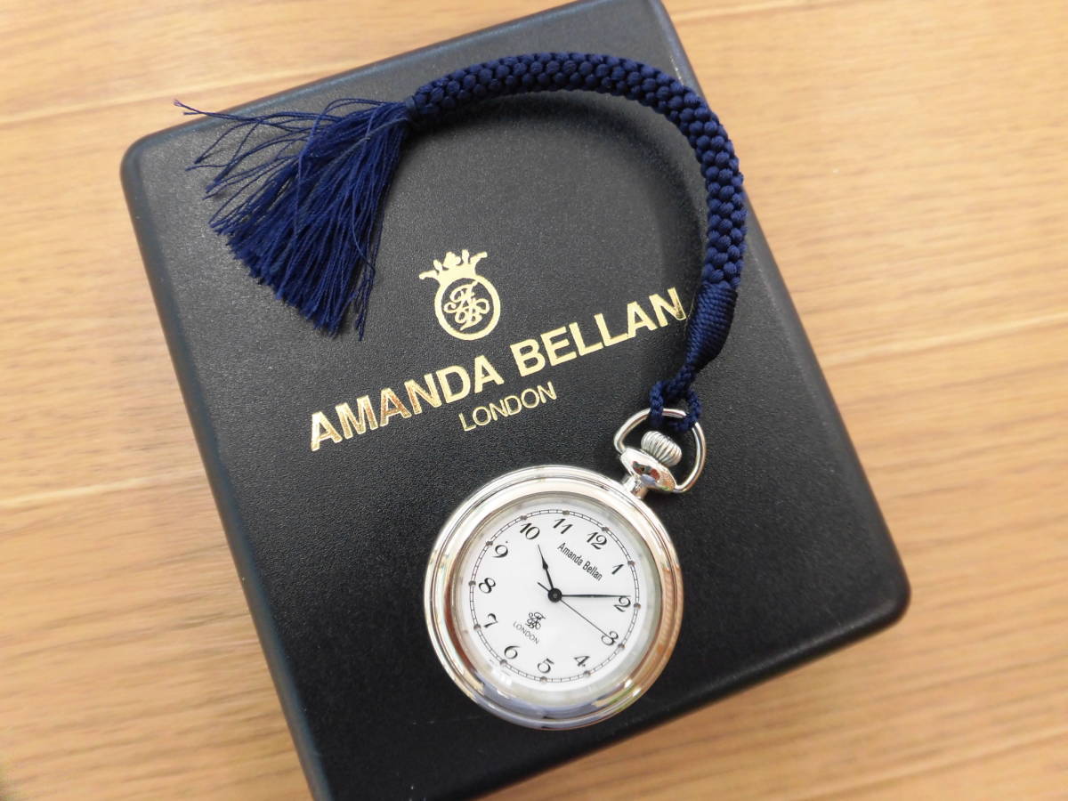 【やや傷や汚れあり】C72【メンズ腕時計】AB AMANDA BELLAN/アマンダベラン★AB-162M★シェル文字盤★アナログ★クォーツ腕 ...
