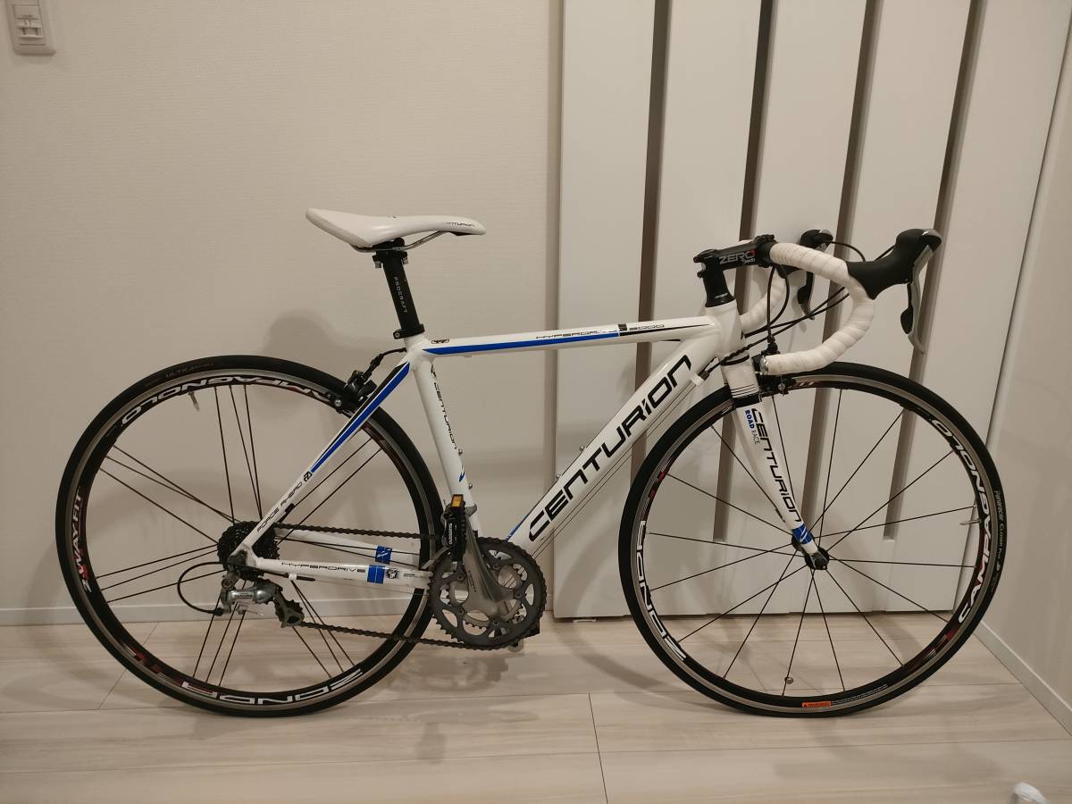 【目立った傷や汚れなし】CENTURION センチュリオン HYPERDRIVE 2000 SHIMANO 105、TIAGRA 4500系 2X9S サイズ47の落札情報詳細 - ヤフオク ...
