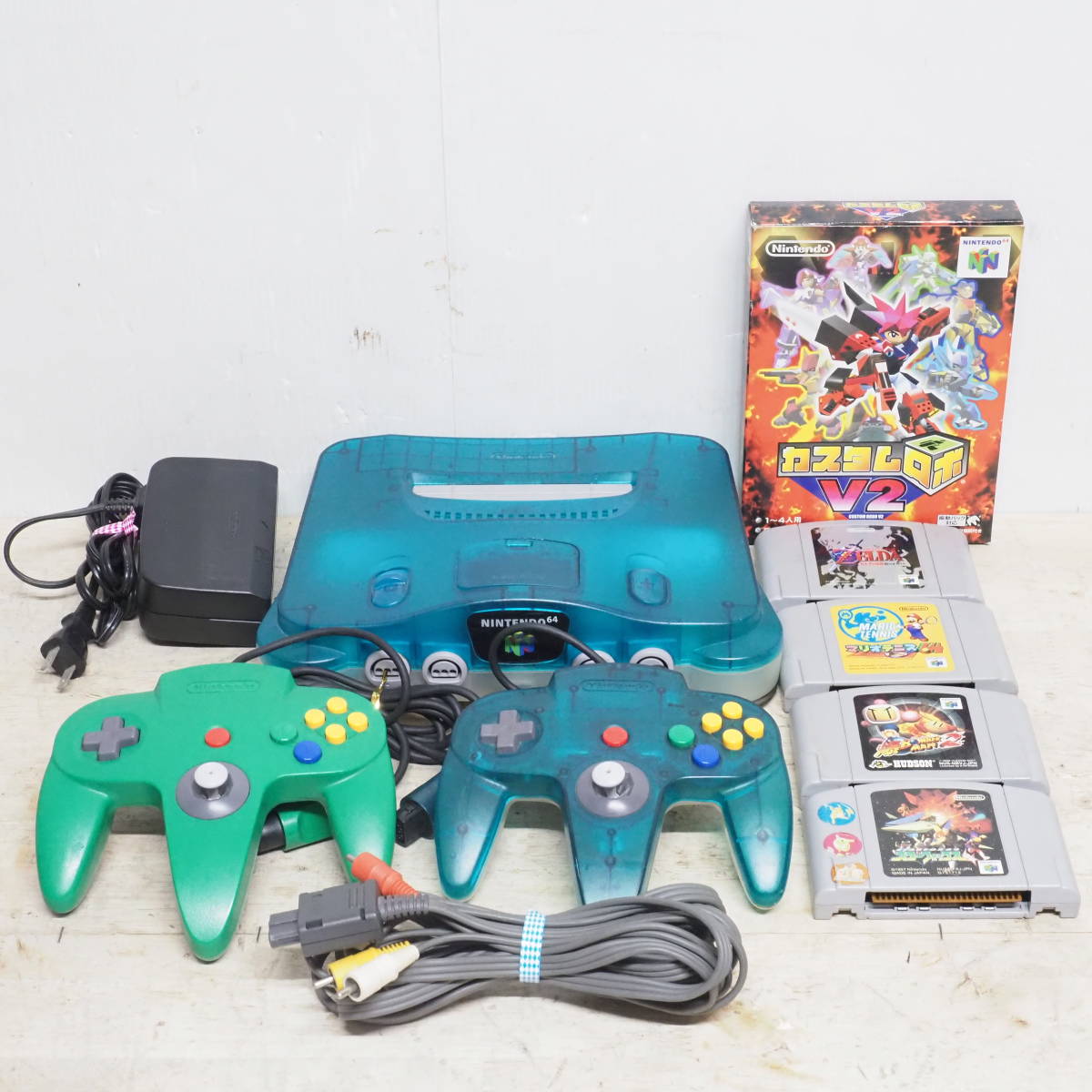 【傷や汚れあり】it) NINTENDO 64 NUS-001 ソフト5個付きの落札情報詳細 - Yahoo!オークション落札価格検索 オークフリー