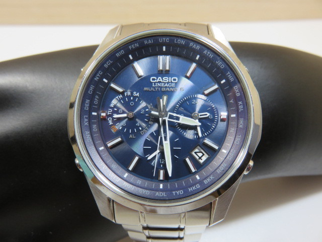 【やや傷や汚れあり】☆CASIO LINEAGE 電波ソーラー マルチバンド6 メンズ腕時計(LIW-M610)!!の落札情報詳細 ...