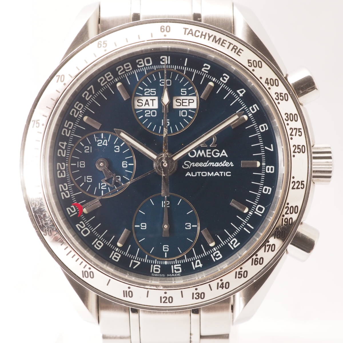【傷や汚れあり】オメガ スピードマスターデイデイト Ref,175.0084 Cal,1151 OMEGA Speedmaster トリプル ...