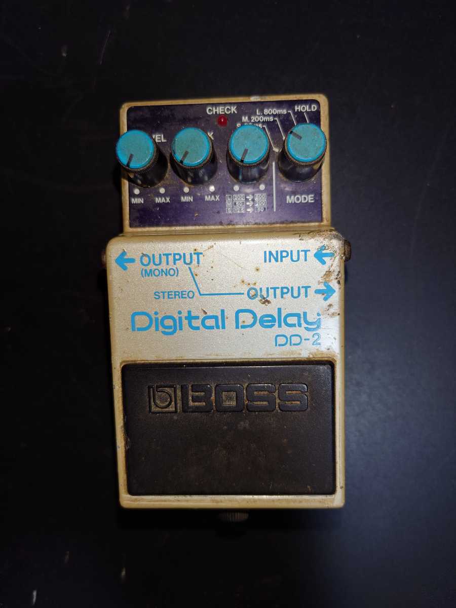 【傷や汚れあり】BOSS デジタルディレイ DIGITAL Delay DD2 ヴィンテージ完動品の落札情報詳細 - ヤフオク落札価格検索 ...