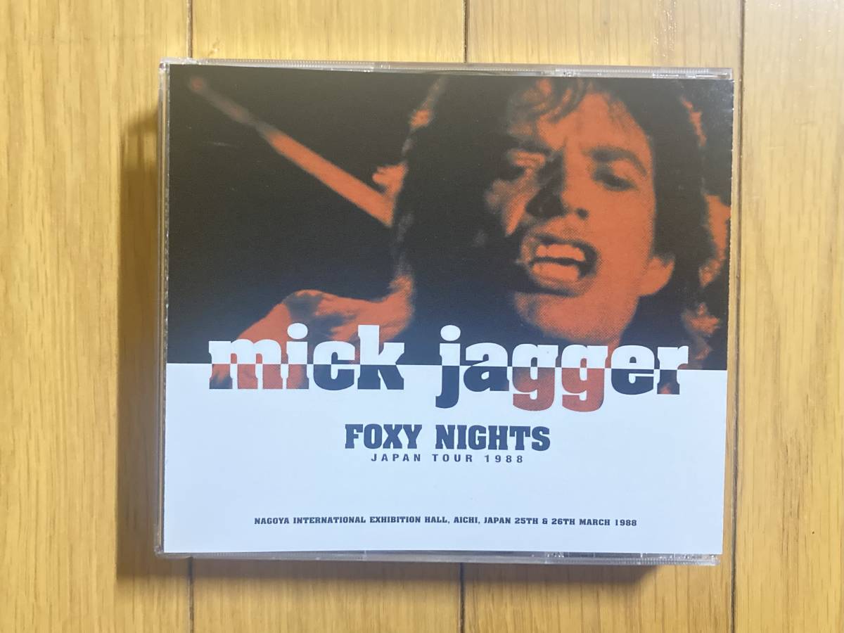 【やや傷や汚れあり】【 ミックジャガー 】FOXY NIGHTS - JAPAN TOUR 1988 4CD ローリングストーンズの落札情報 ...