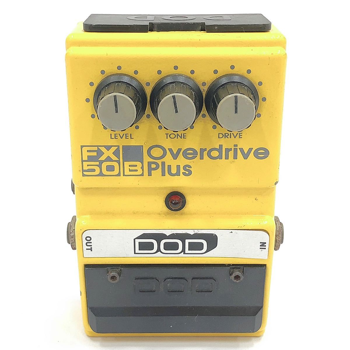 【やや傷や汚れあり】DOD FX50B Overdrive Plus オーバードライブ エフェクター ビンテージモデル アメリカ製 USA R ...