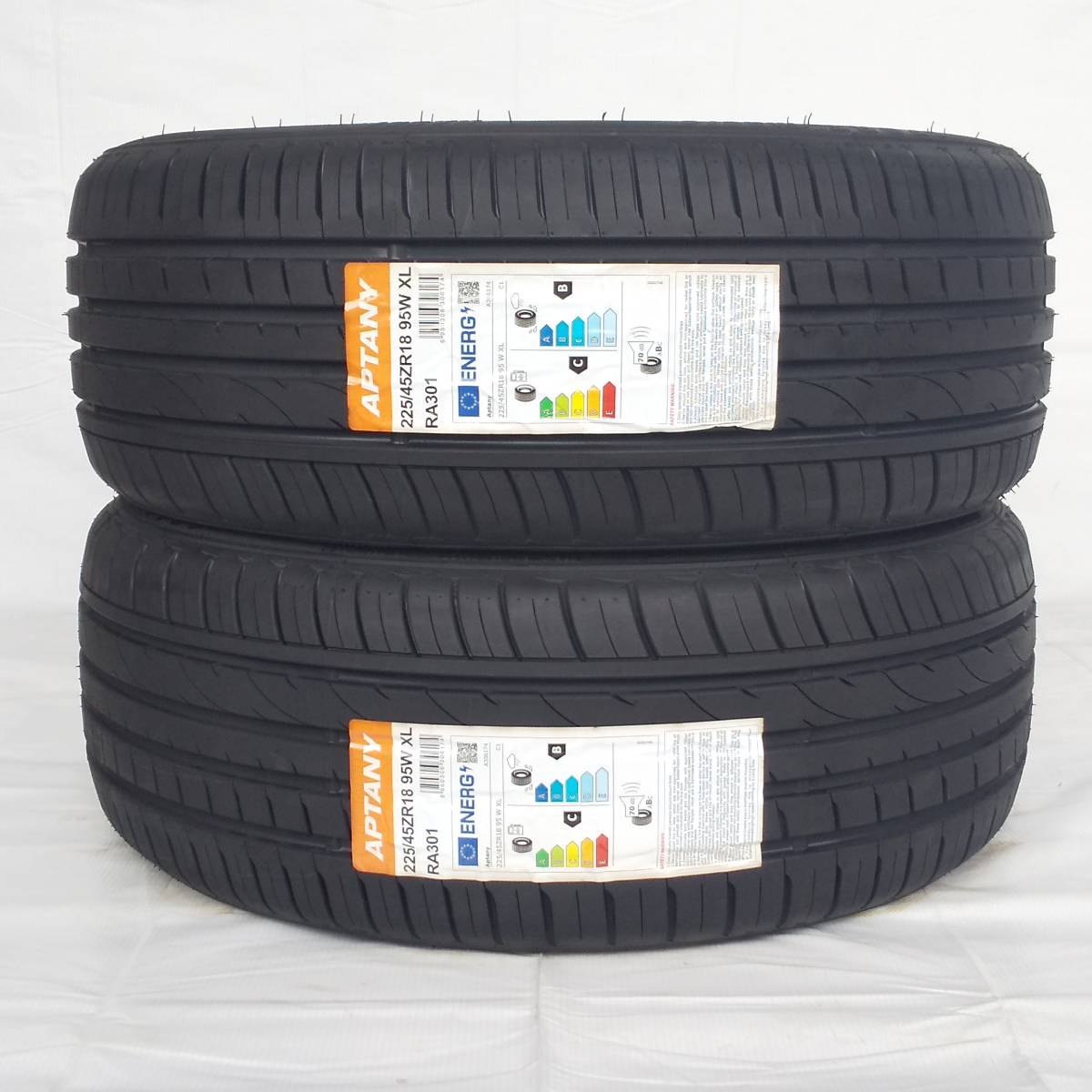 【未使用】225/45R18 95W XL APTANY SPORT MACRO RA301 22年製 2本送料税込 \12,200より 1の ...