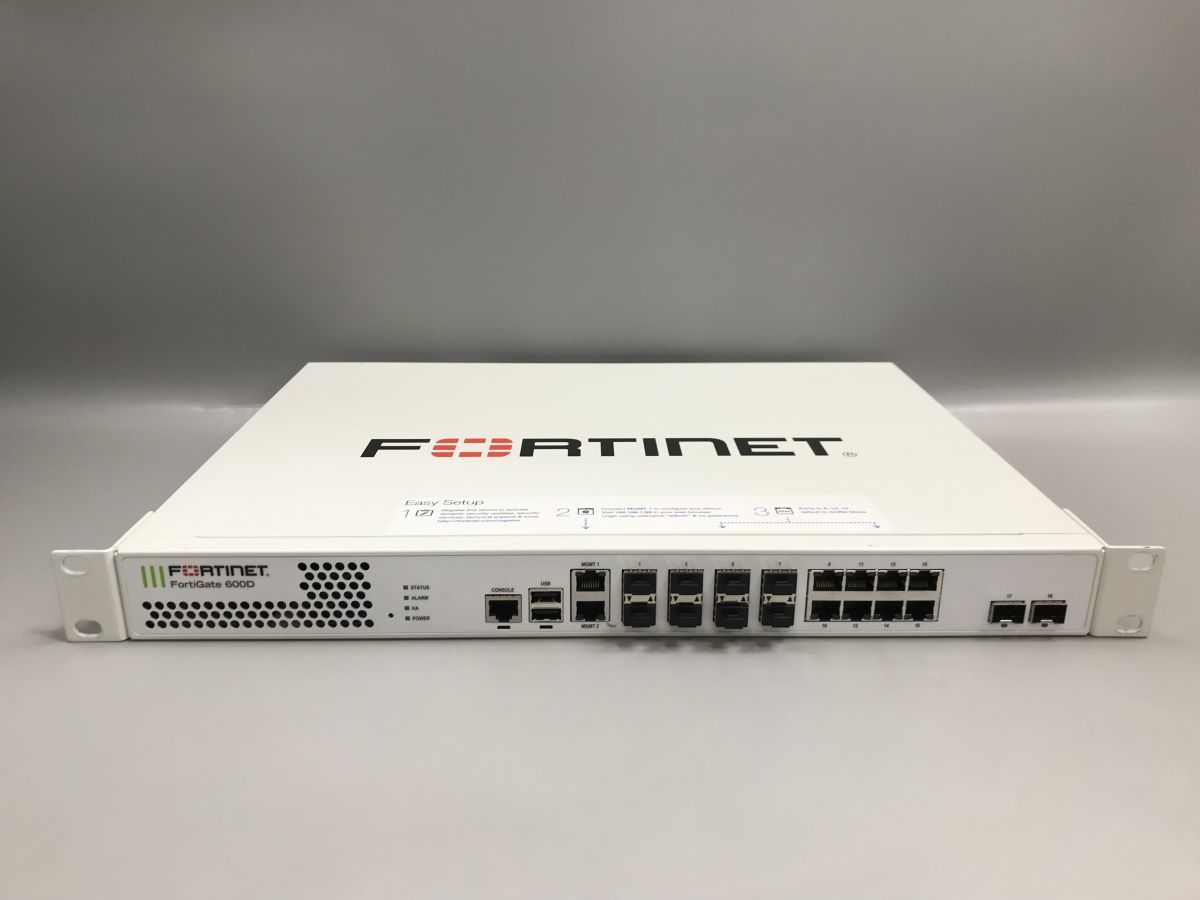 【傷や汚れあり】Fortinet FortiGate 100F 各種ライセンス期限切れ 冗長電源 設定初期化済 の落札情報詳細| ヤフオク落札 ...