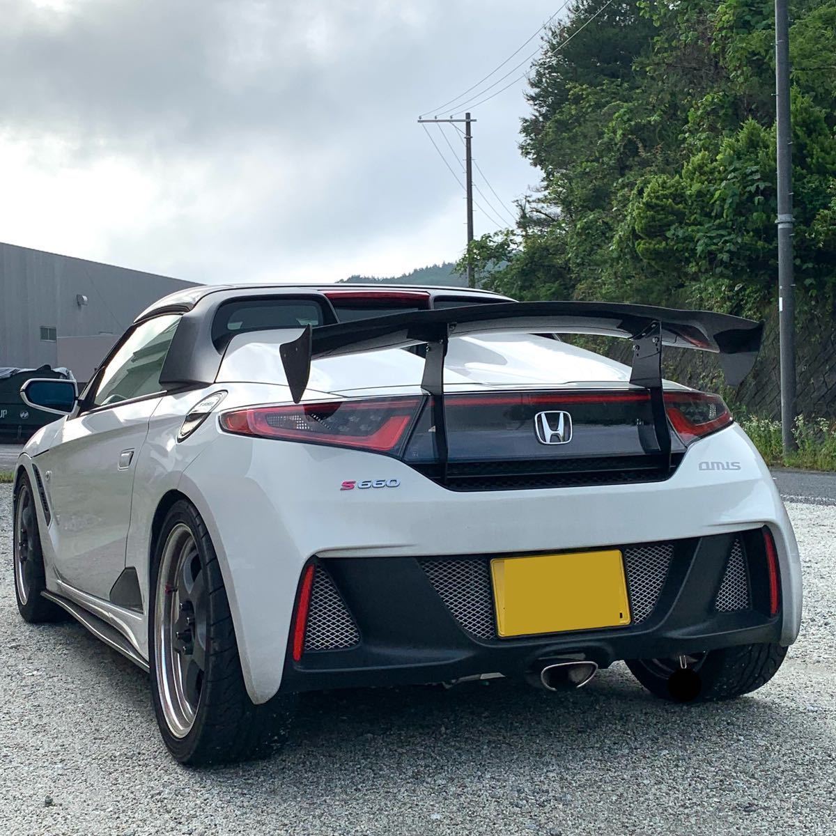 【やや傷や汚れあり】アミス s660 カーボン リヤウイング GTウイングの落札情報詳細 - ヤフオク落札価格検索 オークフリー