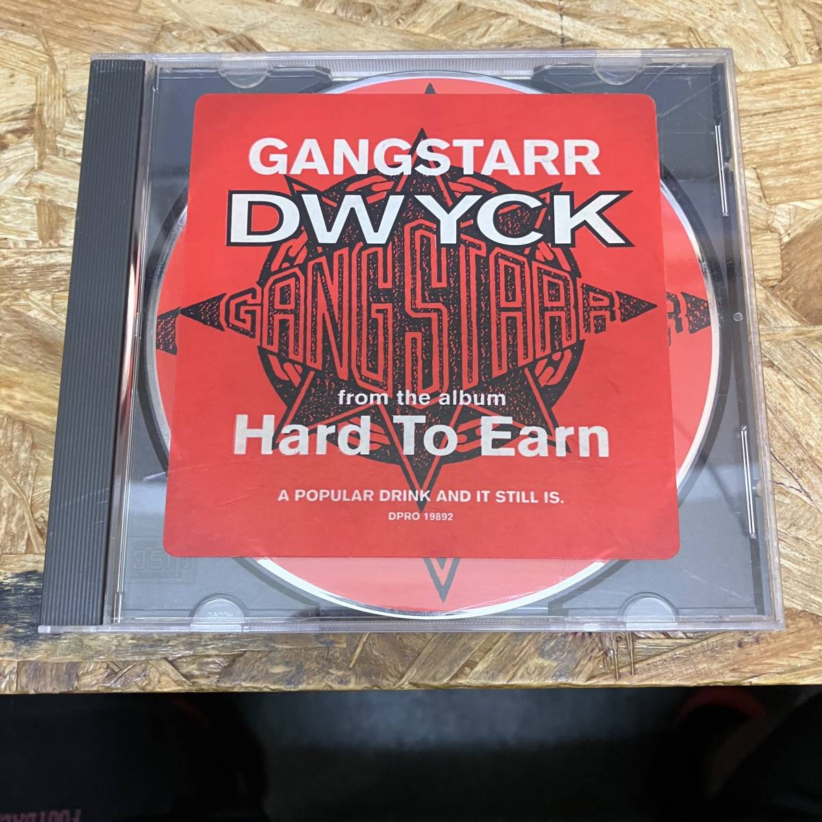 【やや傷や汚れあり】シ HIPHOP,R&B GANG STARR - DWYCK INST,シングル,MEGA RARE!!!,HYPE ...