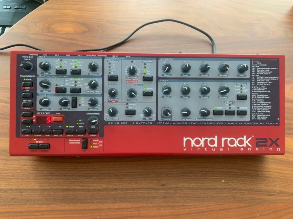 【やや傷や汚れあり】動作 中古 Nord Rack 2X シンセサイザー (検# lead modular )の落札情報詳細 - ヤフオク落札 ...