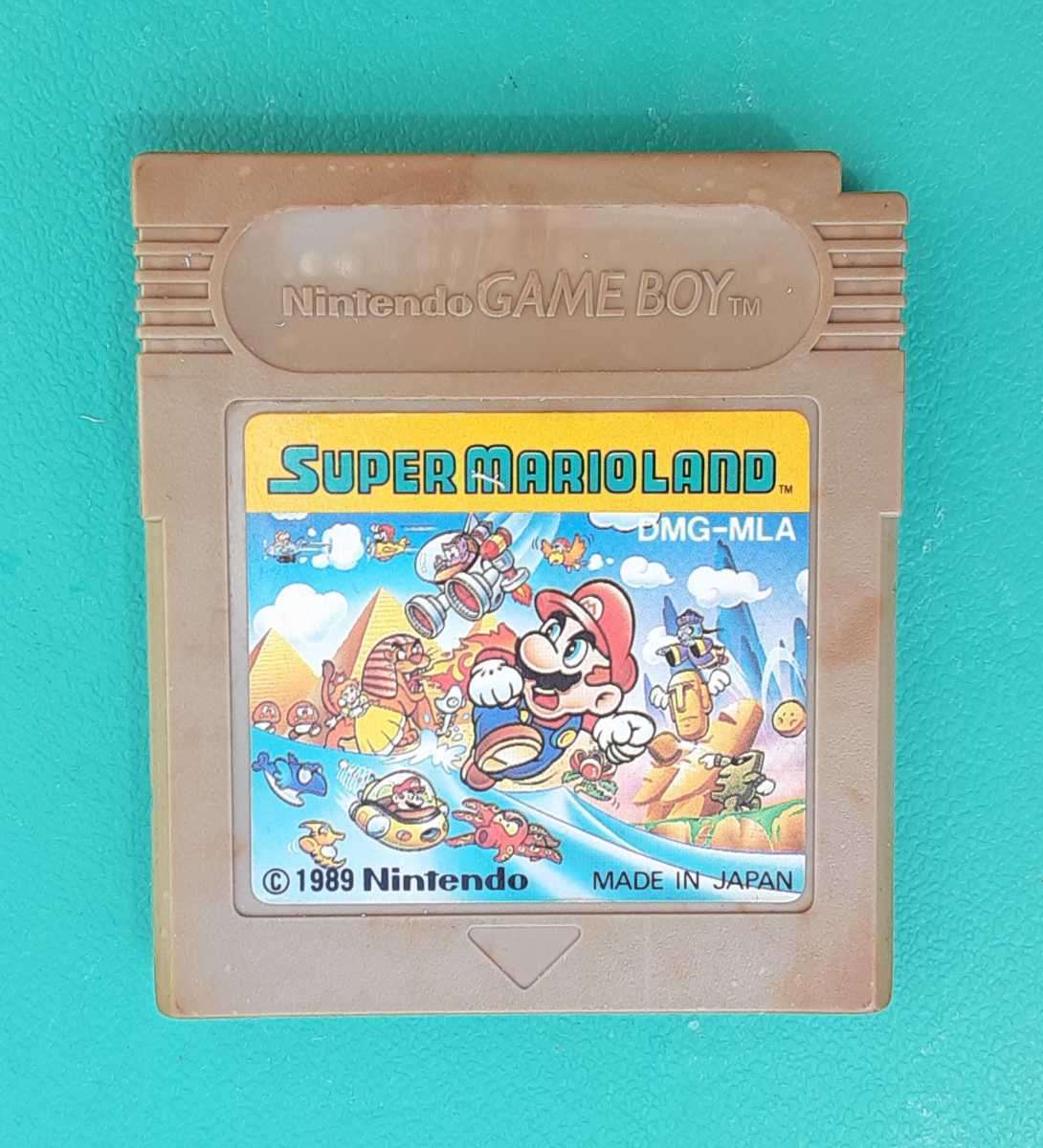 【傷や汚れあり】② 任天堂 ゲームボーイ ソフト スーパーマリオランド 1989 Nintendo DMG-MLAの落札情報詳細 - ヤフオク落札価格検索 オークフリー