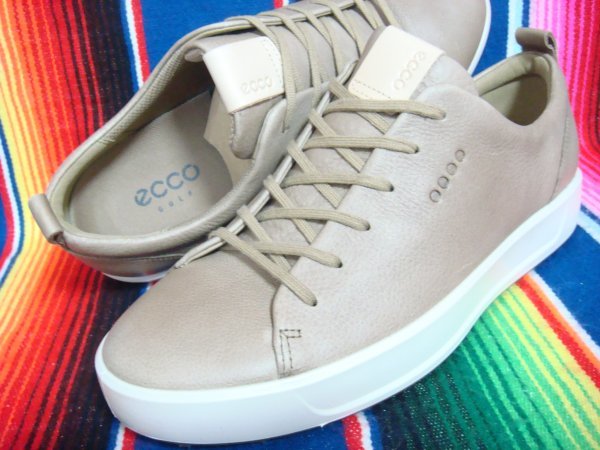 【未使用】新品 ECCO GOLF エコー 41 25.5cm ヌバックレザー ゴルフシューズ スパイクレス 靴 S2922 の落札情報詳細 - ヤフオク落札価格検索 オークフリー