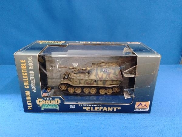 【やや傷や汚れあり】GROUND ARMOR PANZERJAGER”ELEFANT' 1/72scaleの落札情報詳細 - Yahoo ...