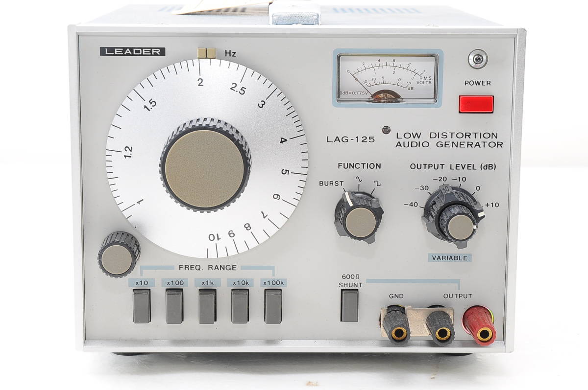【やや傷や汚れあり】[DW]USED 8日保証 LEADER LDM-170 DISTORTION METER ディストーションメーター 取扱 ...