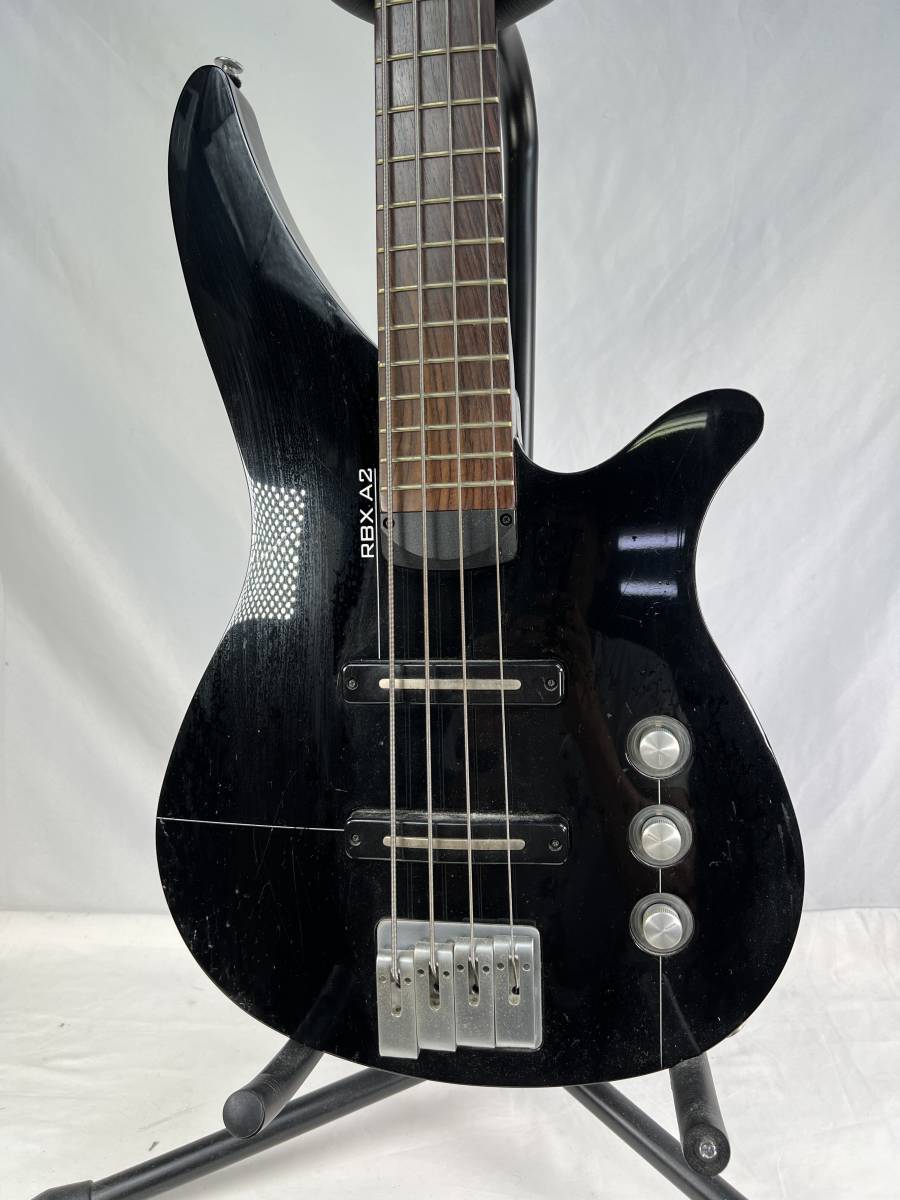 【傷や汚れあり】0911E【中古・音出し確認済】YAMAHA ヤマハ ベースギター RBX A2 ベース ブラック 黒 ※直接引取り歓迎(大阪 ...