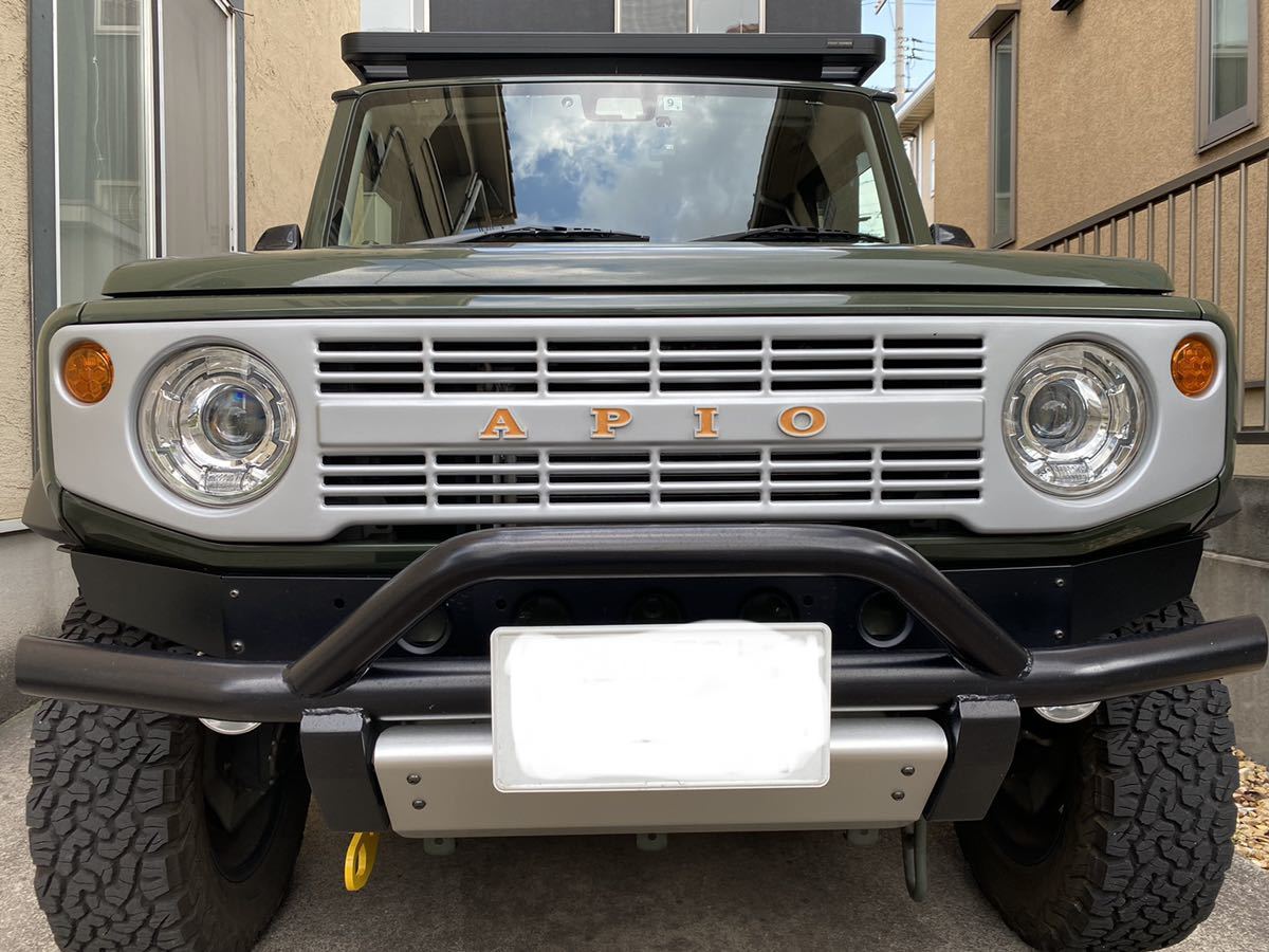 【やや傷や汚れあり】APIO アピオ JB64W JB74W ジムニー ヴィンテージアイアングリル スズキ クラシックエンブレム付き の落札情報詳細| ヤフオク落札価格情報 オークフリー