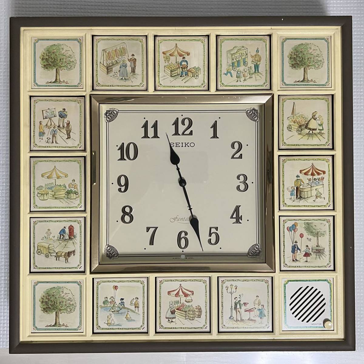 【傷や汚れあり】SEIKO FANTASIA セイコーファンタジア からくり時計 RE505B 掛け時計 の落札情報詳細| ヤフオク落札価格 ...