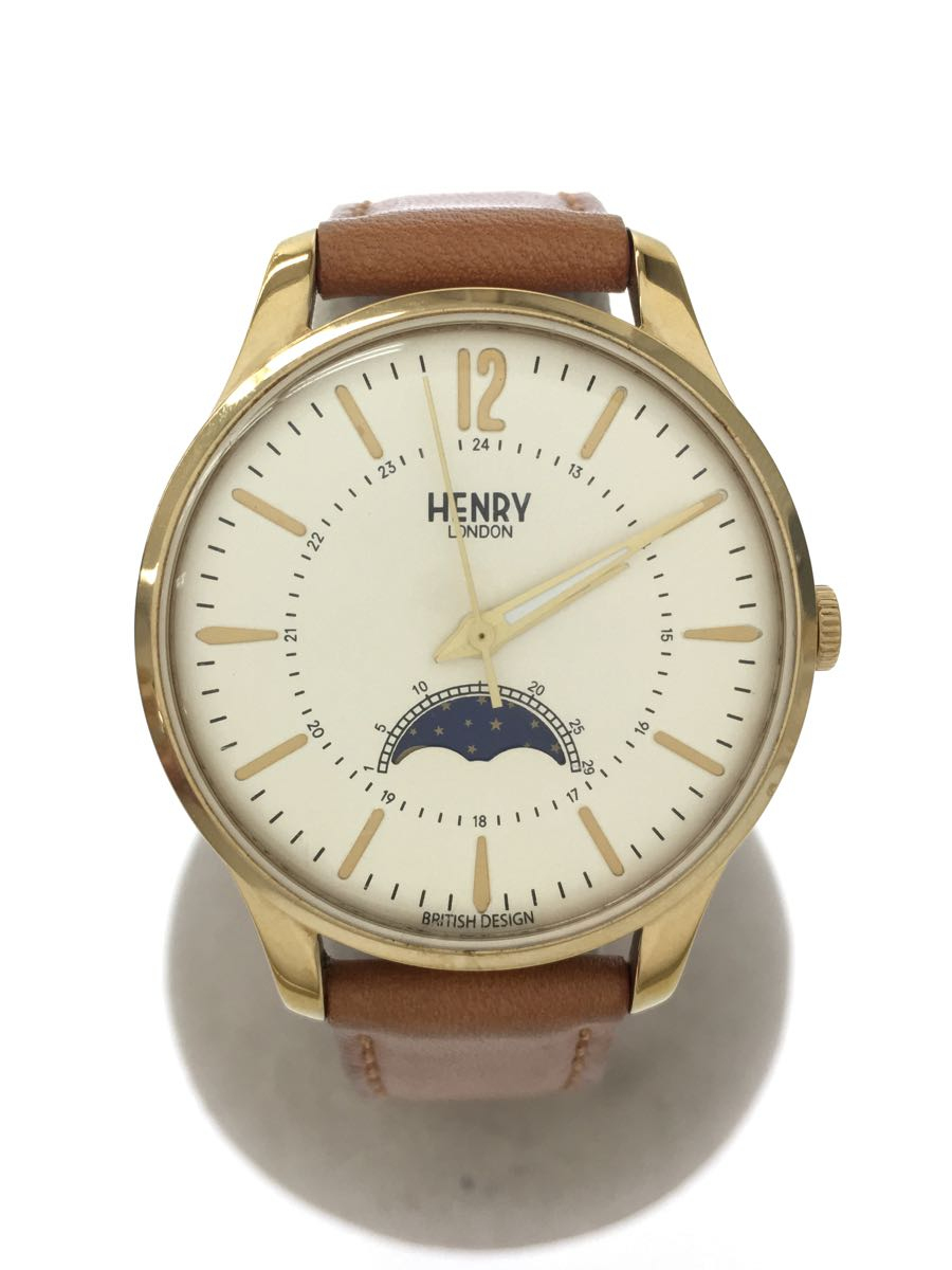 【やや傷や汚れあり】HENRY LONDON クォーツ腕時計/アナログ/レザー/HL34-LS-0434/箱ありの落札情報詳細 - ヤフオク ...