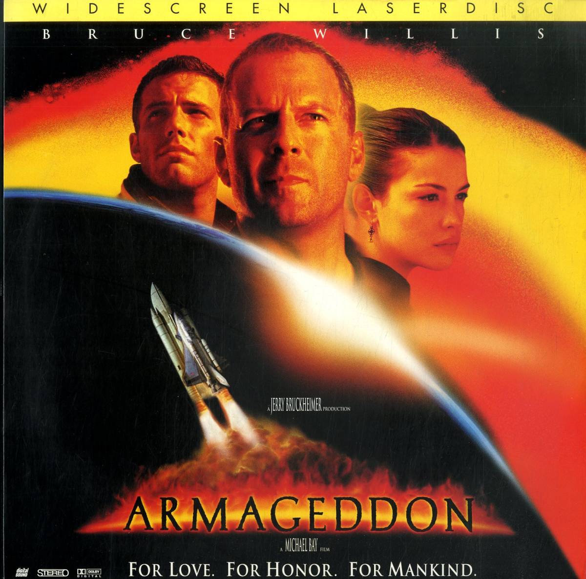 【やや傷や汚れあり】洋画 DVD『アルマゲドン』｜原題＝ARMAGEDDON｜1998年作品｜本編151分｜ブルース・ウィリス｜リブ・タイラー｜ベン・アフレック｜RS-144 の落札情報詳細 ...