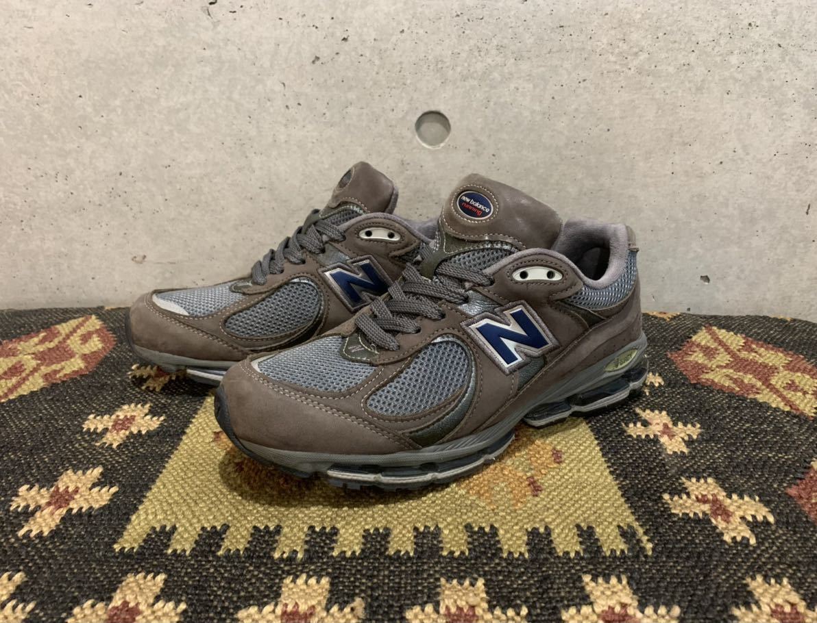 【やや傷や汚れあり】【美品】希少 New Balance MR2002CU グレー サイズ8 USA製 オリジナル ワイズD/ニューバランス ...