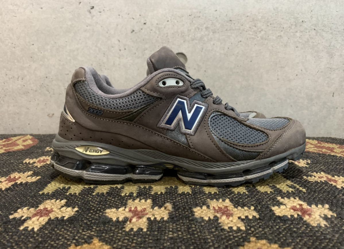 【やや傷や汚れあり】【美品】希少 New Balance MR2002CU グレー サイズ8 USA製 オリジナル ワイズD/ニューバランス ...