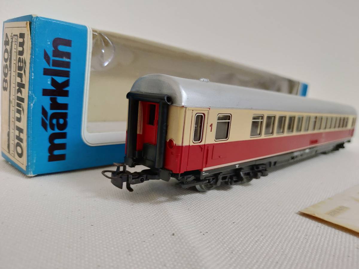 【やや傷や汚れあり】メルクリン Marklin 4098 TEE 1等客車 ロング 27cm 箱つきの落札情報詳細 - Yahoo!オークション落札価格検索 オークフリー