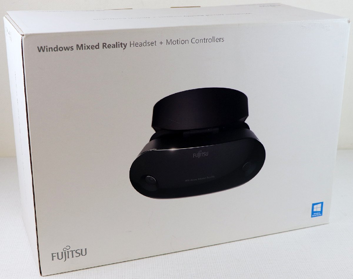 【全体的に状態が悪い】M♪ジャンク品♪MRヘッドセット 『FMVHDS1』 FUJITSU 「Windows Mixed Reality ...