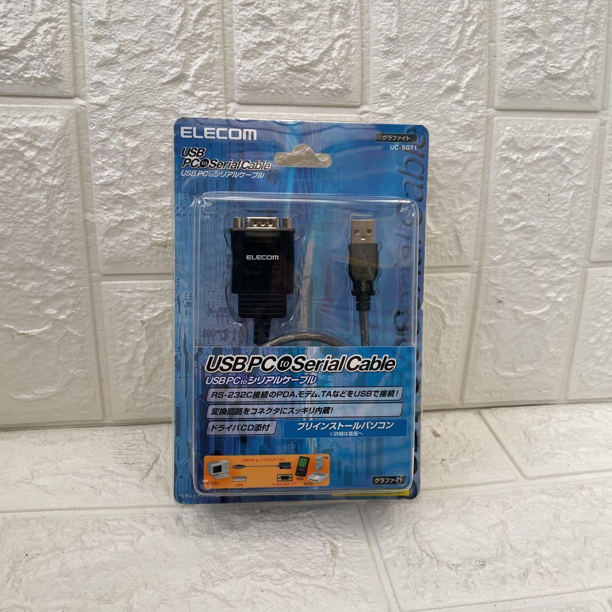 【未使用】新品☆ELECOM USB to シリアルケーブル UC-SGT の落札情報詳細| ヤフオク落札価格情報 オークフリー
