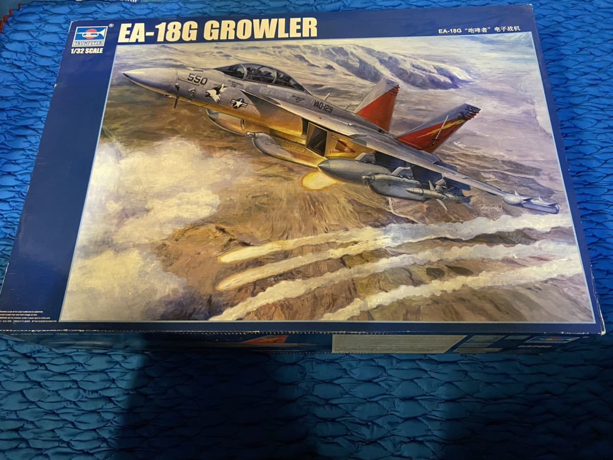 【未使用】\ Trumpeter GROWLER グラウラー EA-18G 1/32スケール 03206の落札情報詳細 - Yahoo!オークション落札価格検索 オークフリー
