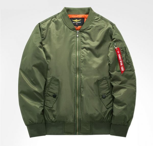 【未使用】SALE! メンズ 中綿 ブルゾン ライダース バイク MA-1 フライトジャケットブルゾン ミリタリー 春 秋 冬 ミリタリー3XL [サイズ 色 選択可]の落札情報詳細 ...