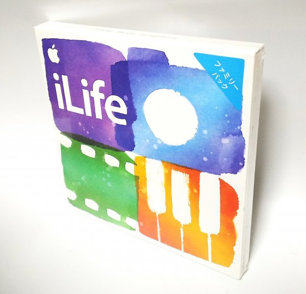 【やや傷や汚れあり】【Old Mac対応】Apple純正統合ソフトウェア「iLife '08」 iPhoto '08, iMovie '08, GarageBand '08, iWeb '08 ...