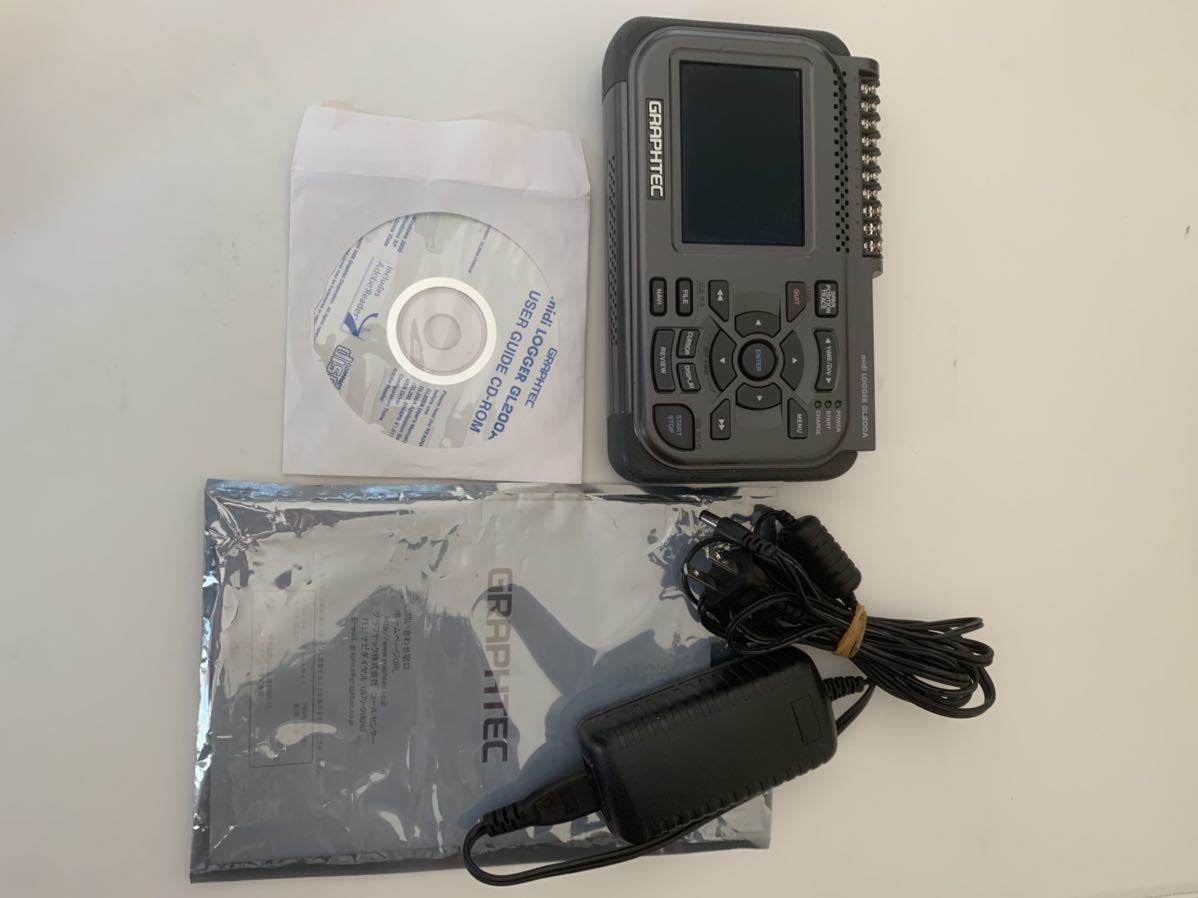 【未使用に近い】graphtec midi logger gl200aの落札情報詳細 - ヤフオク落札価格検索 オークフリー