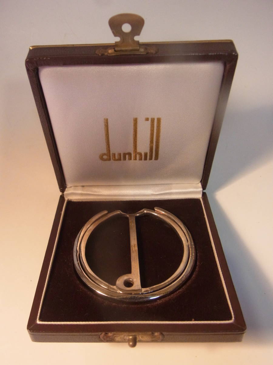 【目立った傷や汚れなし】 1960年代～ダンヒル≪銀無垢パイプレスト≫dunhill PARIS フランス製 SILVER ヴィンテージ ...