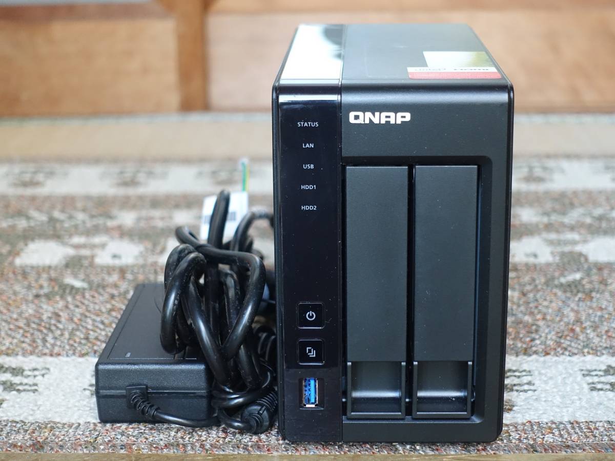 【傷や汚れあり】QNAP TS-251+ 2ベイ NAS（Intel Celeron搭載モデル）（中古、現状渡し）の落札情報詳細 - ヤフオク ...