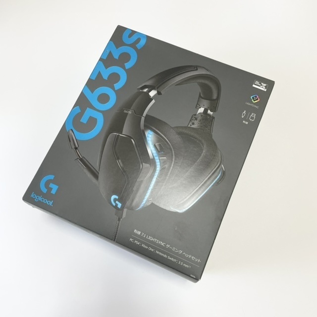 【未使用】[新品未開封品] Logicool G ゲーミングヘッドセット G633s 有線 ブラック Dolby 7.1ch ノイズキャンセリング マイク付きの落札情報詳細 - ヤフオク落札 ...