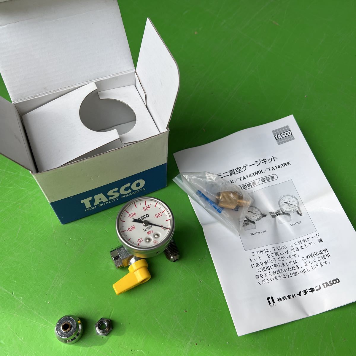 【傷や汚れあり】TAJ142BP TASCO 真空ゲージ タスコ 圧力計 GAUGE PRESSURE ジャンク④の落札情報詳細 - ヤフオク ...