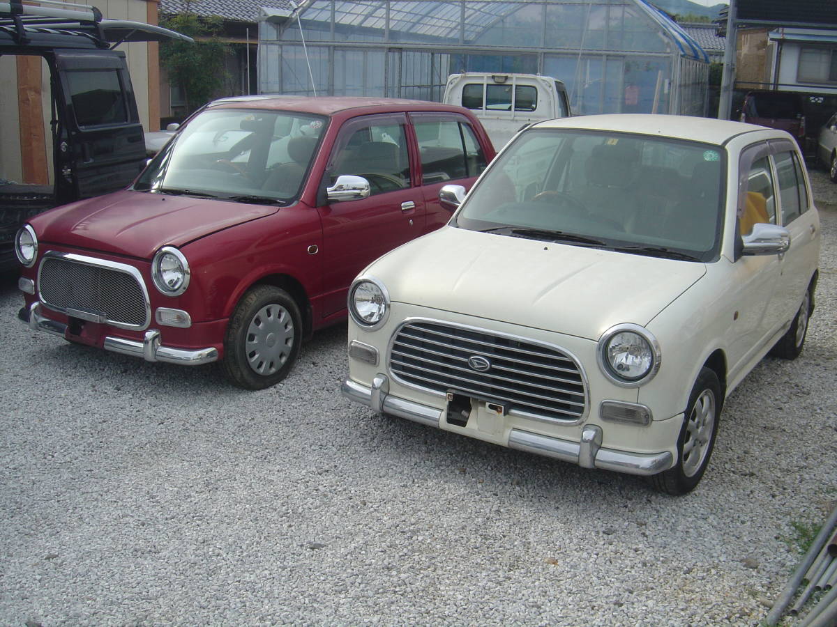 【走行距離 ？km】ダイハツ ミラジーノL700 希少 5MT 2台セット カスタム レストアベース 実働の落札情報詳細 - ヤフオク落札価格検索 オークフリー