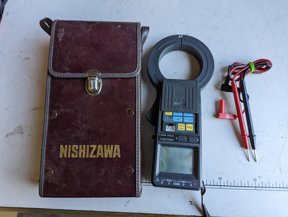 【傷や汚れあり】S:NISHIZAWA MODEL 5010 電気 クランプ テスター ジャンク品の落札情報詳細 - ヤフオク落札価格検索 ...