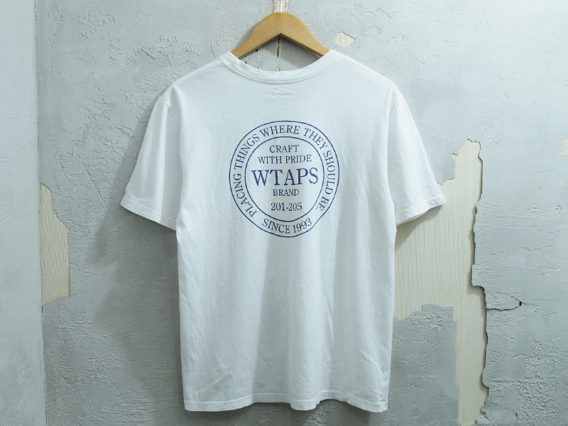 【目立った傷や汚れなし】WTAPS HERALDRY STAMP TEE Tシャツ サークル ロゴ ヘラルドリー スタンプ ダブルタップス M 白 ホワイト Fの落札情報詳細 - ヤフオク落札 ...