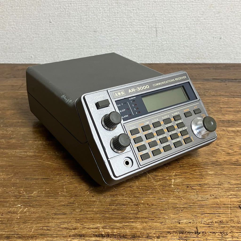 【傷や汚れあり】AOR AR-3000 広帯域受信機 本体のみ 動作未確認 ジャンク COMMUNICATIONS RECEIVERの落札情報 ...