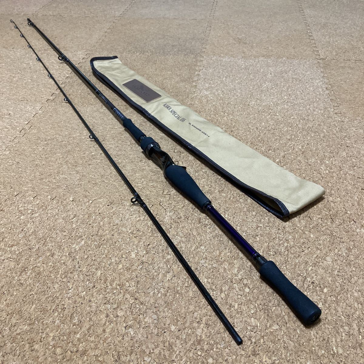 【やや傷や汚れあり】美品 Daiwa ダイワ HEARTLAND-Z ハートランド Hama Spinning Special ハマ スピニング スペシャル HL-Z 6101MLFS-T 竿 ...