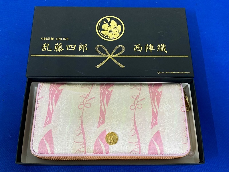 【傷や汚れあり】刀剣乱舞 Online 乱藤四郎 ×日本の織物 長財布 0172 の落札情報詳細 ヤフオク落札価格情報 オークフリー 