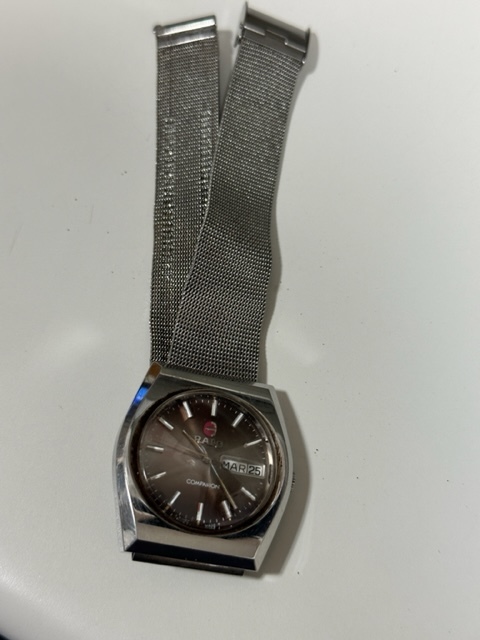 【傷や汚れあり】18559☆RADO ラドー COMPANION コンパニオン 603.3202.4の落札情報詳細 - ヤフオク落札価格検索 オークフリー