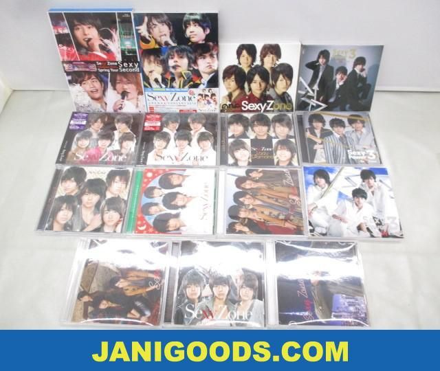 【やや傷や汚れあり】Sexy Zone CD/Blu-rayセット Ladyダイヤモンド/Sexy Power3/ARENA CONCERT 2012/Spring Tour Sexy ...